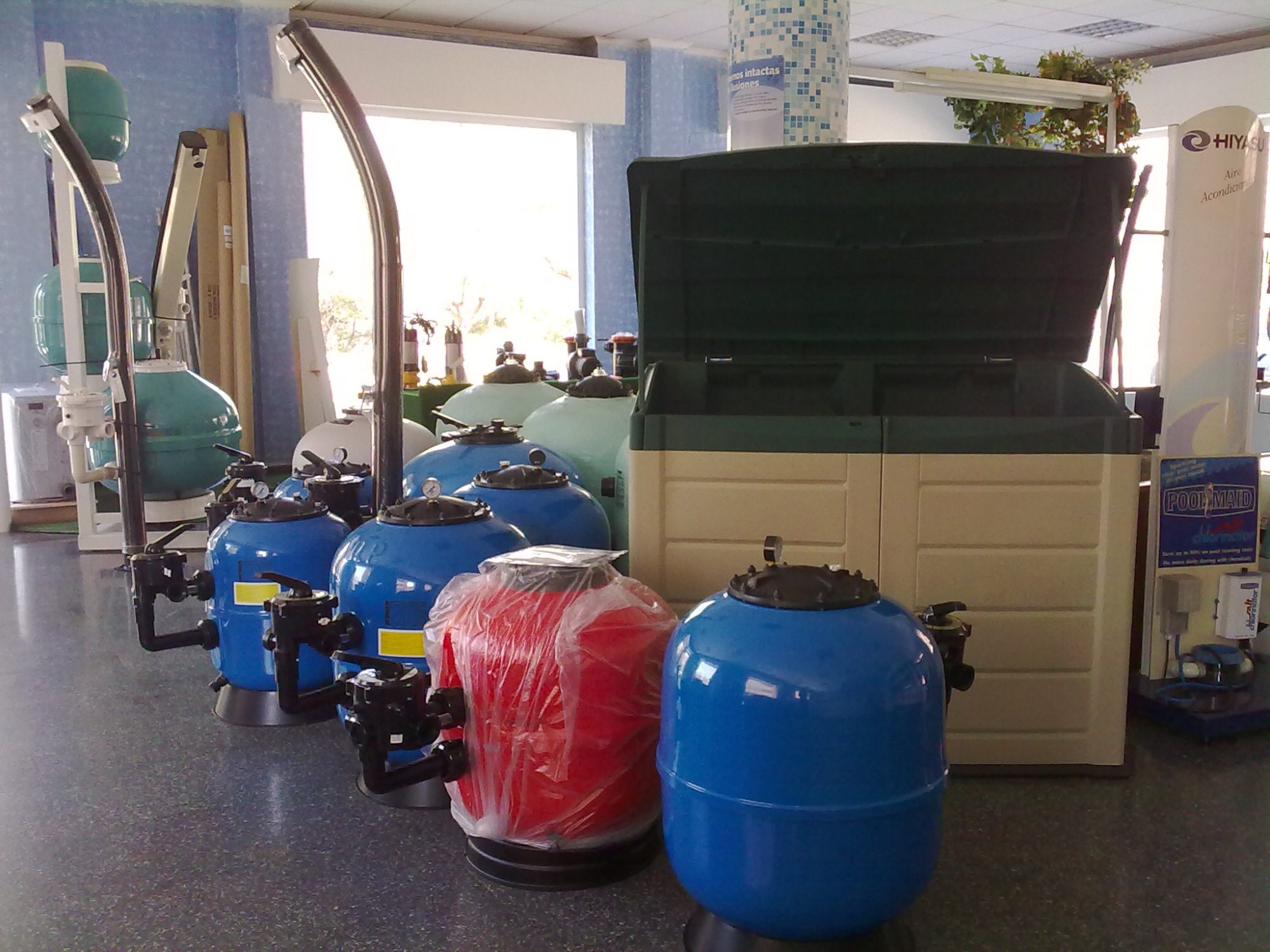 Nuestra tienda – Piscinas Mediterráneo Aguamar